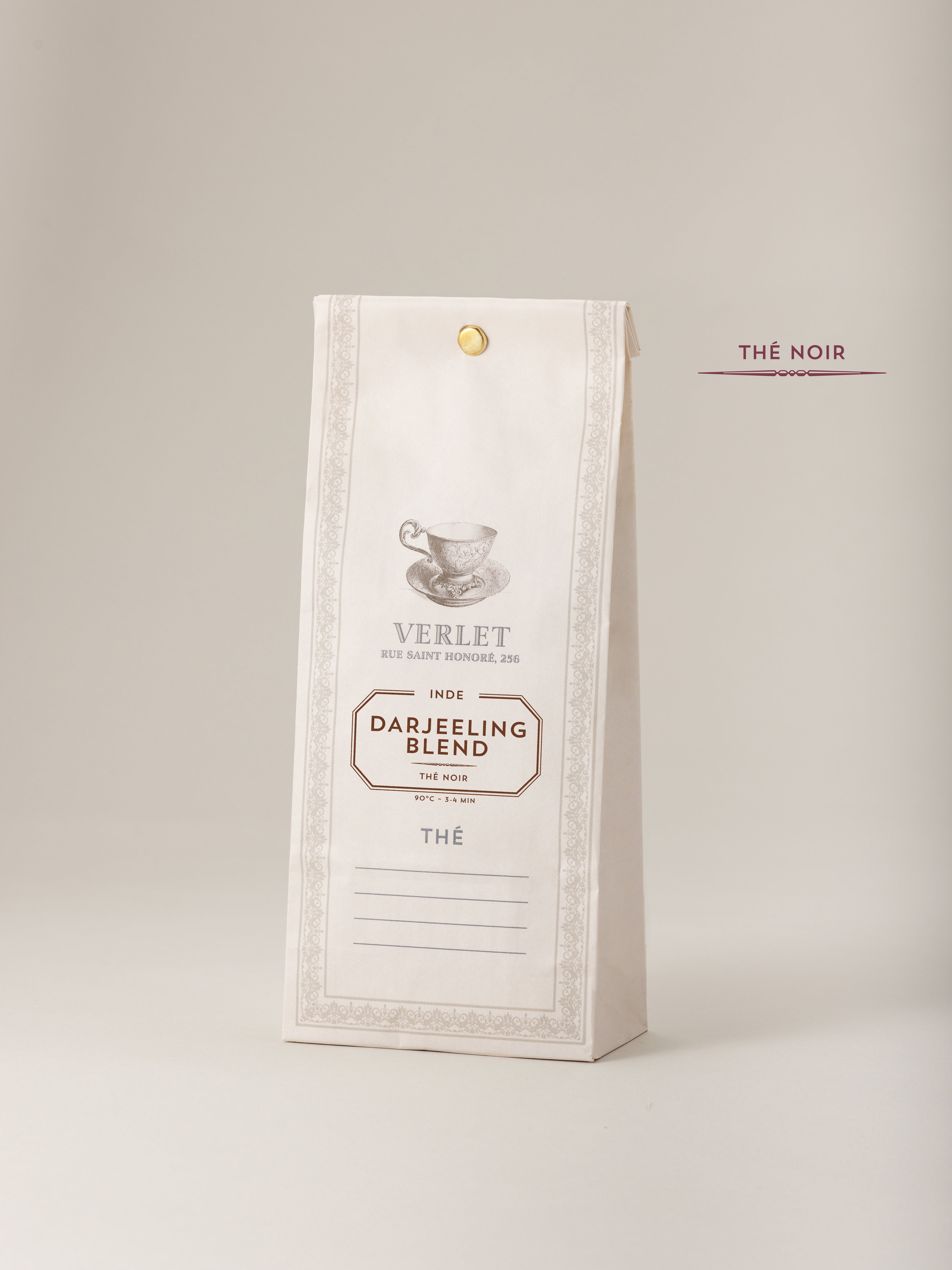 Thé noir pure origine : Darjeeling Blend – Verlet